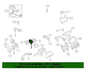2011-2017 Infiniti Switch 25143-1UX0A | Infiniti of Orland Park