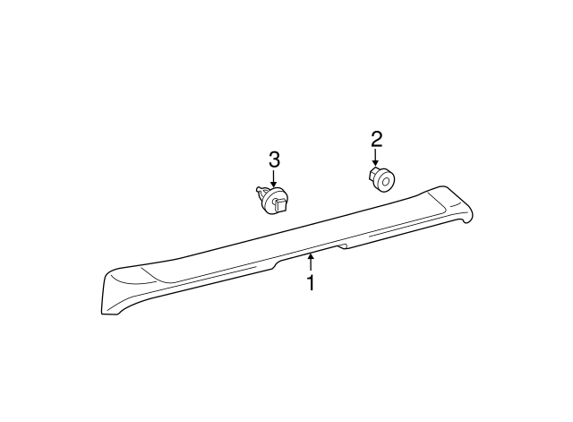 2008-2022 Toyota Sequoia Spoiler 76871-0C902 | OEM Parts Online