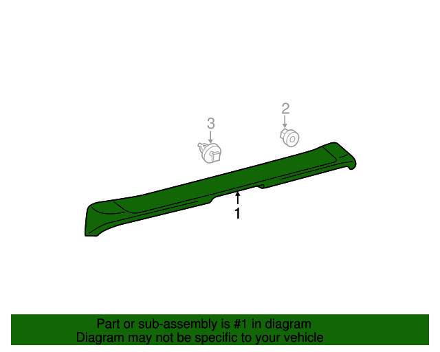 2008-2022 Toyota Sequoia Spoiler 76871-0C902 | OEM Parts Online