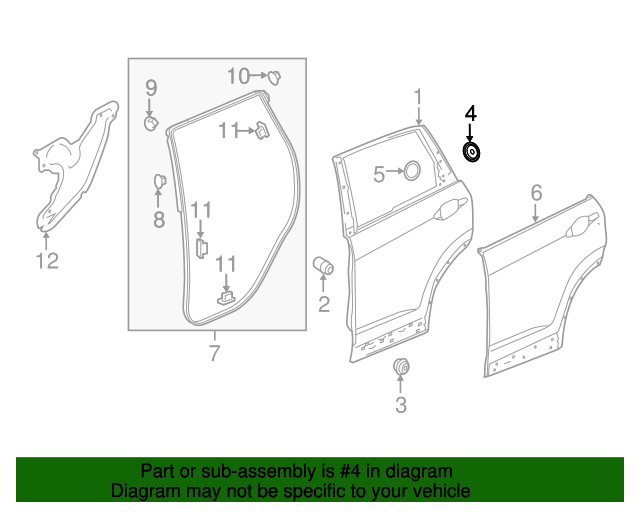 2006-2021 Honda Grommet (25MM) 90825-SNA-003 | Honda Parts Direct