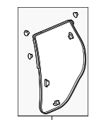 OEM Honda® Weather Stripping Parts | Shop Now | Ships Fast | Honda Car ...