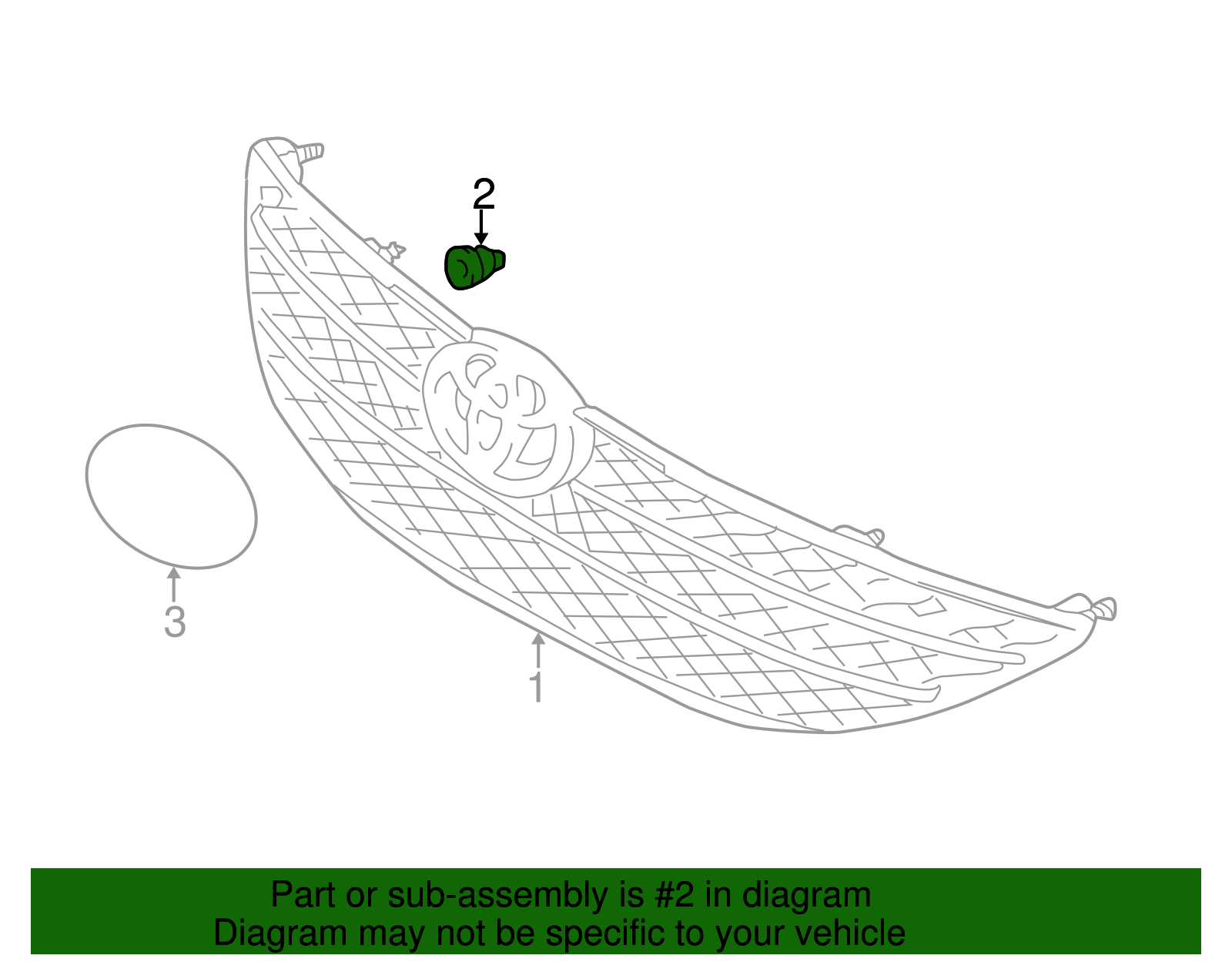 Genuine Toyota Grille Assembly Nut part# 90080-17202 for 2000-2012 ...