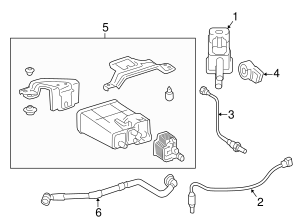 89465-06290 - Oxygen Sensor 2010-2017 Toyota Camry | Ourisman Toyota Parts