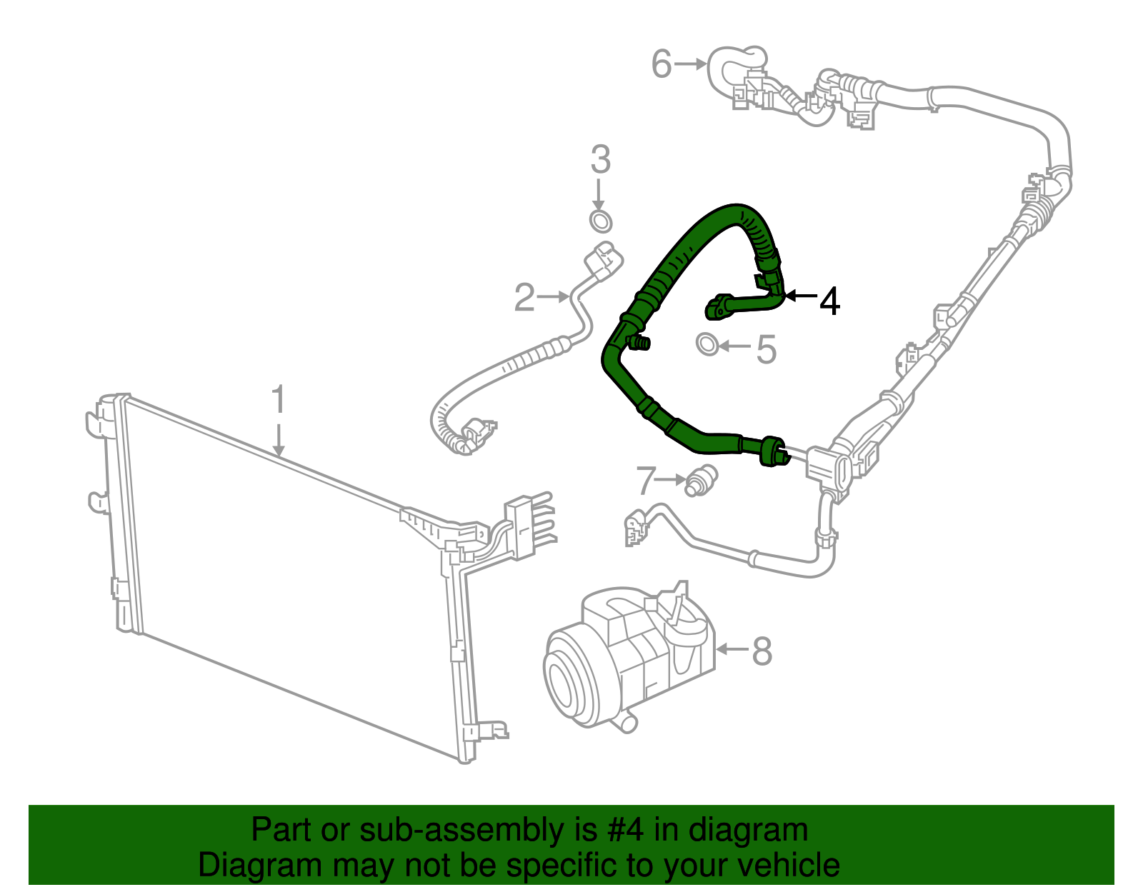 68251566AC - Soft Top Bow 1 & 3 Bracket Right | Mopar Parts Canada