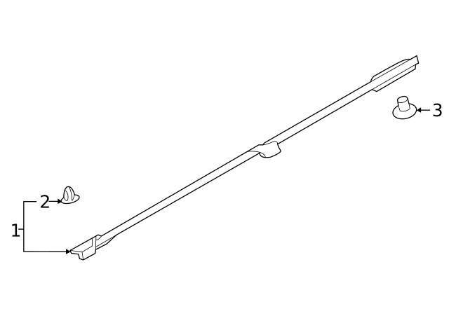 2019-2022 Subaru Ascent Rocker Molding 91112XC04B | Buy Subaru Parts Online