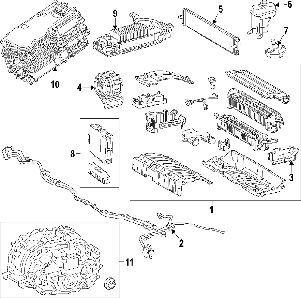 2024-2025 Lexus NX350h Inverter Assembly G92A0-78092 | OEM Parts Online
