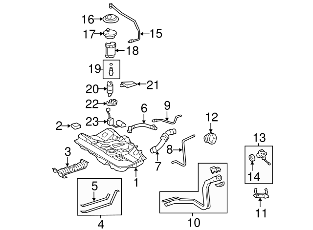 77404-06050 - Fuel Tank Vent Hose 2004-2012 Toyota | AutoNationParts.com