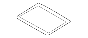 81620-AR000 - Sunroof Glass - 2022-2023 Genesis GV70 | hyundaiparts