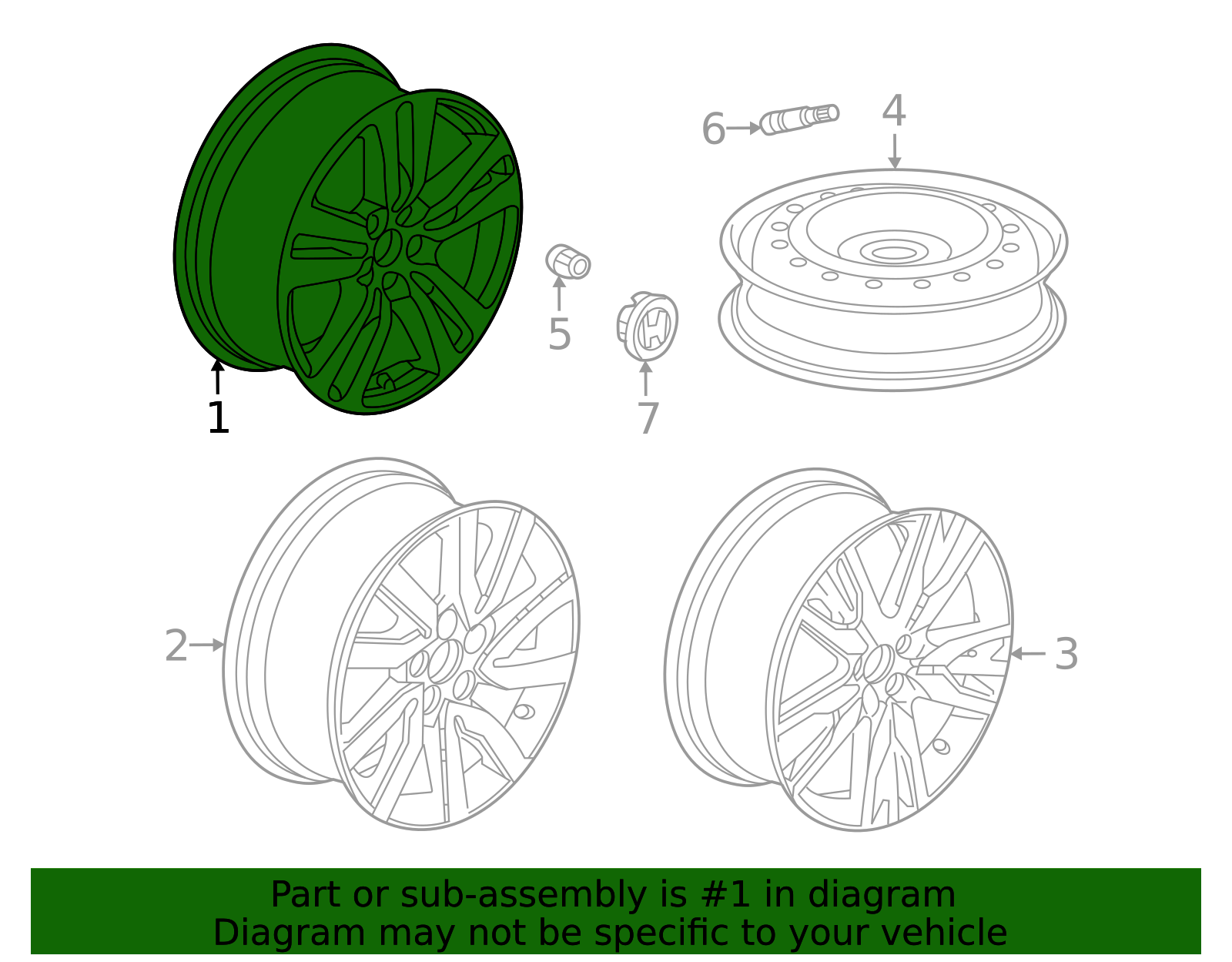 42700-TG7-A72 - Wheel, Alloy | All Discount Parts Store