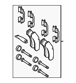 Shop OEM Brake Pads | Mercedes-Benz Parts