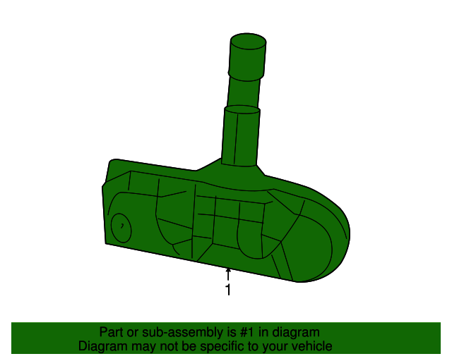 68406531AA - Tire Pressure Sensor - 2007-2017 Mopar | Mopar Parts Canada