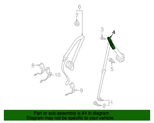 2011-2024 Volvo Height Adjuster 31332261 | TascaParts.com