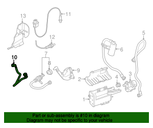 2007-2015 Mini Cooper Vent Pipe 16-12-2-753-136 | Mini Parts Direct