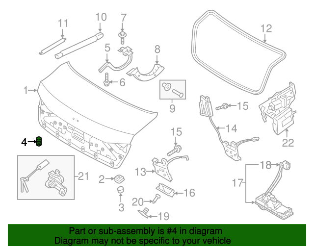 2017-2021 Hyundai Overslam Bumper 17375-16034-B | OEM Parts Online