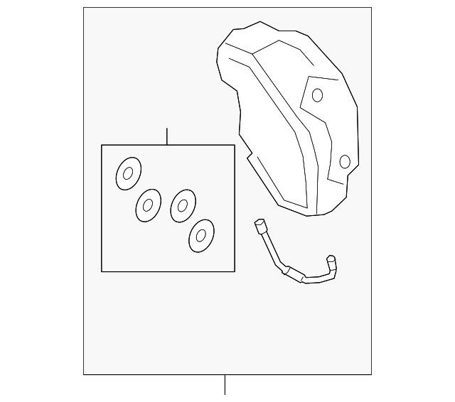 2019-2023 Porsche Cayenne Caliper 9Y0-615-124-AT | OEM Euro Parts