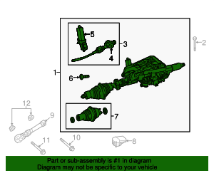 207-460-01-16 - Steering Column 2014-2017 Mercedes-Benz | Mercedes-Benz ...