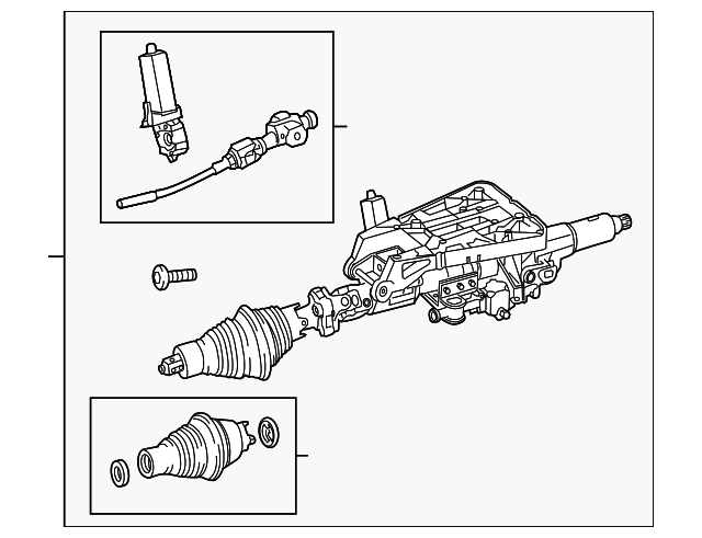 207-460-01-16 - Steering Column 2014-2017 Mercedes-Benz | Mercedes-Benz ...