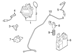11787614322 - 2006-2019 BMW Oxygen Sensor (11-78-7-614-322) | BMW of ...