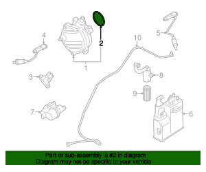 7119906090 - 2008-2023 BMW A.I.R Pump O-Ring (07-11-9-906-090) | BMW of ...