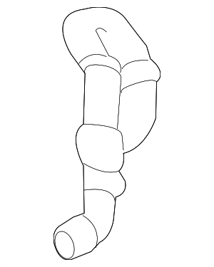 2012-2016 BMW Coolant Hose 17117620688 | OEM Parts Online