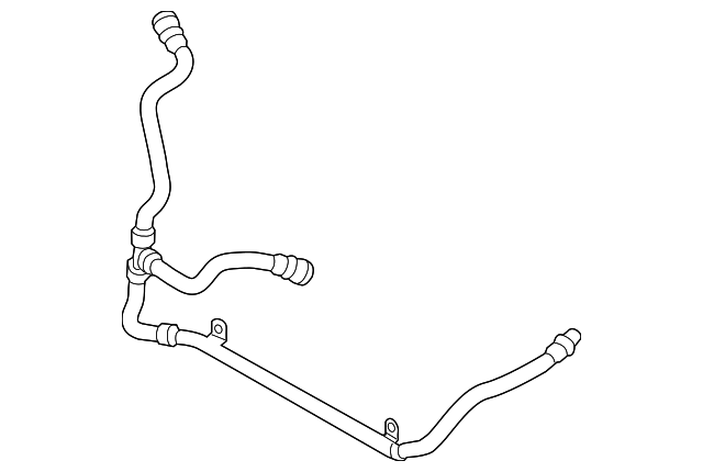 17127639029 - 2013-2015 BMW X1 Coolant Hose (17-12-7-639-029) | BMW of ...