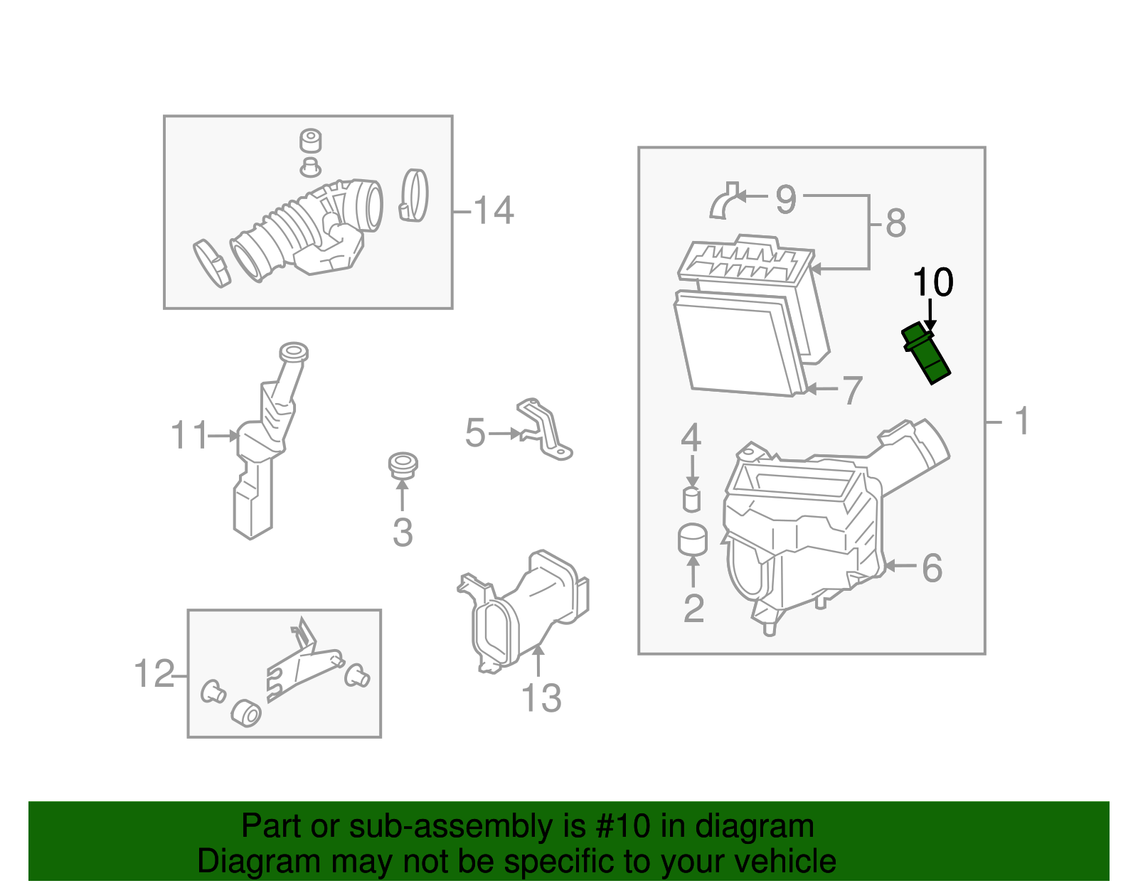 2003-2020 Infiniti Air Flow Sensor 22680-7S000 | Infiniti of Orland Park