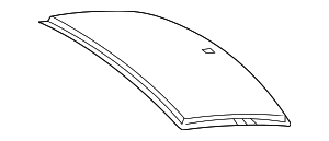 1176570109 - 2014-2019 Mercedes-Benz CLA Roof Panel w/ Panaromic Roof ...