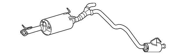 2019-2024 Ram 1500 Muffler 68268201AM | Mopar Parts Canada