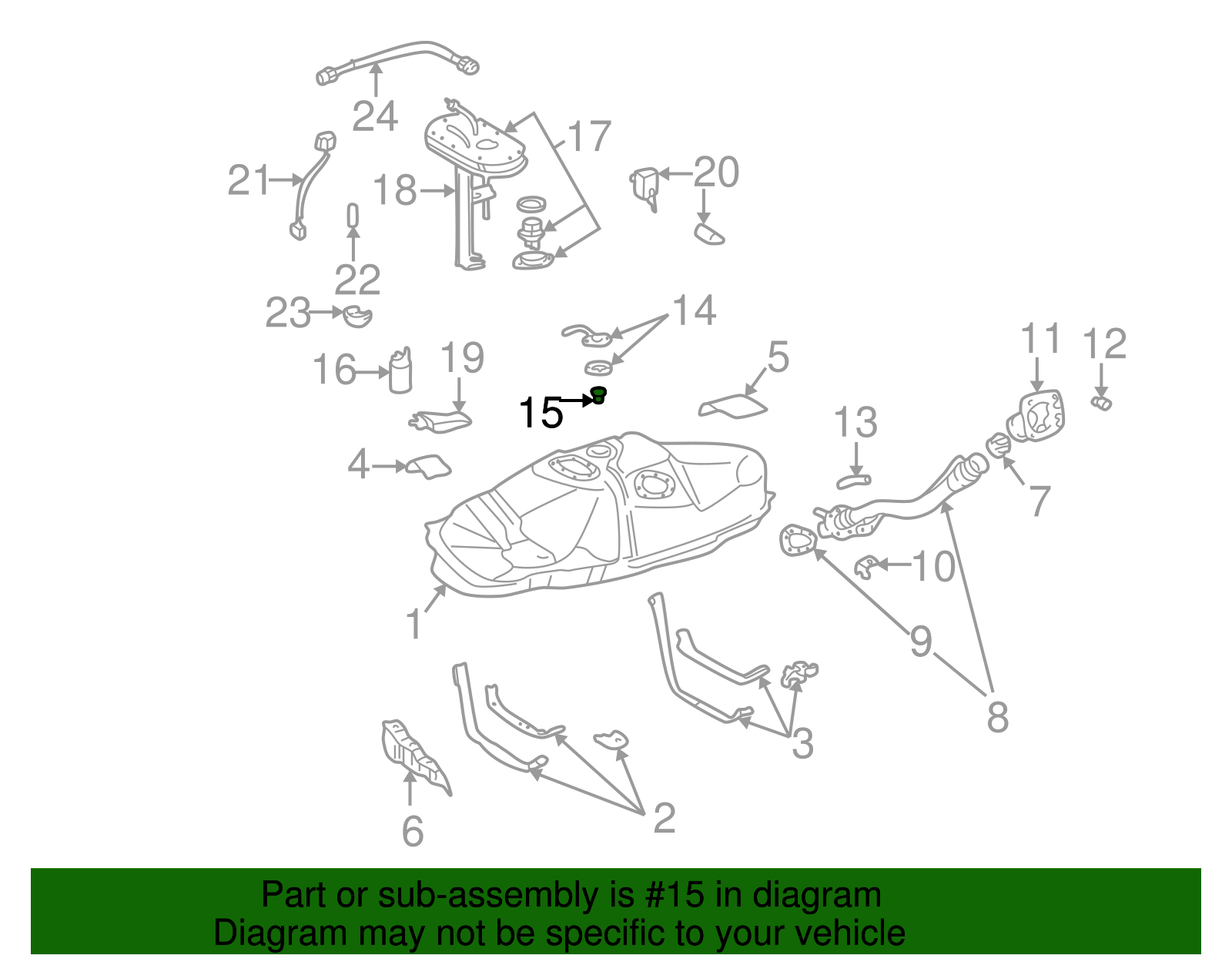 1990-2005 Toyota Fuel Shut-Off Solenoid 77380-26010 | Toyota Parts Center