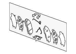 85619135 - Front Disc Brake Pad Set 2020-2025 GM | Chevrolet Parts Direct