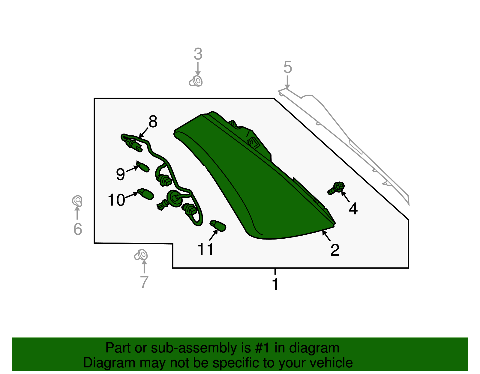 2006-2007 Nissan Murano Combo Lamp Assembly 26550-CC20B | Melloy Nissan ...