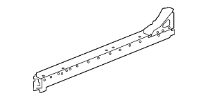2016-2019 Chevrolet Volt Passenger Side Rocker Outer Panel ...