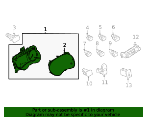 2020-2022 Nissan Versa Instrument Cluster 24810-5EE1A | OEM Parts Online
