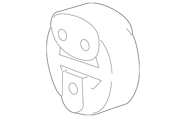 17565-31050 - Tailpipe Support 2006-2024 Toyota | Bam Wholesale Parts