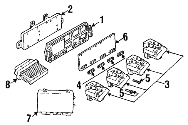 1993-1995 GM Powertrain Control Module, Remanufactured 88961146 ...