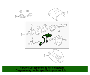 89245-33010 - Position Sensor - 2003-2007 Toyota | Toyota Parts Delivered