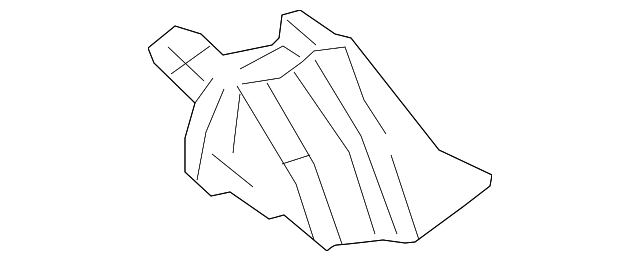 2018-2025 Toyota Camry Fender Closing Plate 53748-06060 | Toyota Parts ...