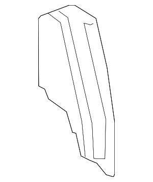 53887-06010 - Fender Seal 2018-2021 Toyota Camry | Longo Toyota Parts