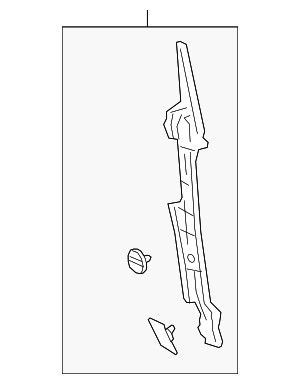 2018-2025 Toyota Camry Rear Seal 53882-06170 | Toyota Parts Center