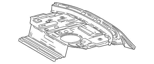 64101-62020 - Package Tray 2021-2024 Toyota Mirai | Ourisman Toyota Parts