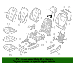 52107319115 - 2013-2022 BMW Headrest Guide (52-10-7-319-115) | BMW of ...