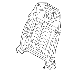 Genuine BMW 52-10-7-457-276 | Seat Back Frame | FREE Shipping on Most ...
