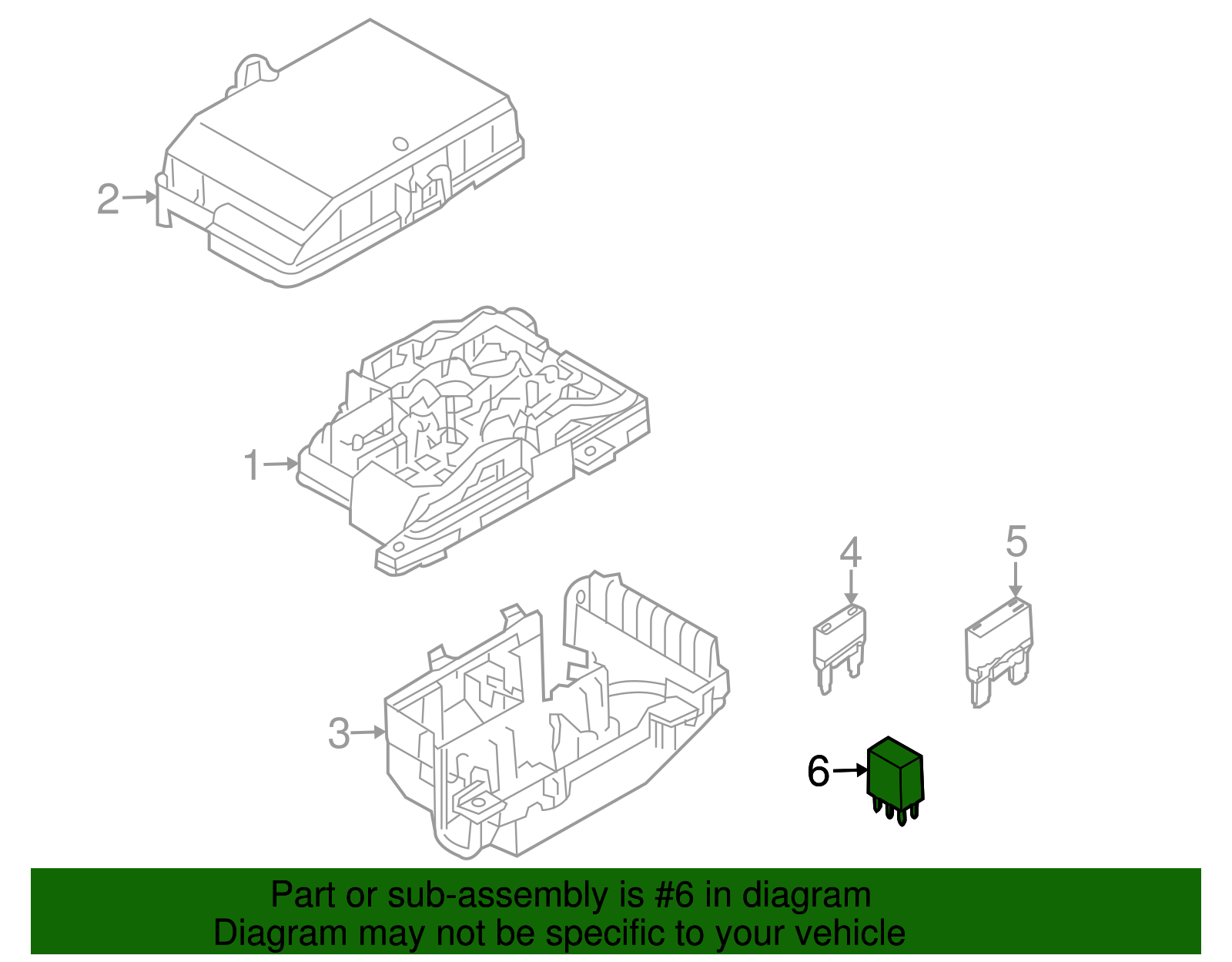95225-38300 - Accessory Power Relay 2004-2010 Kia | Kia.Parts Store