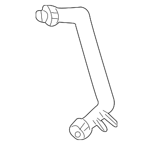 2004-2007 Ford Egr Tube 2L8Z-9D477-AA | TascaParts.com