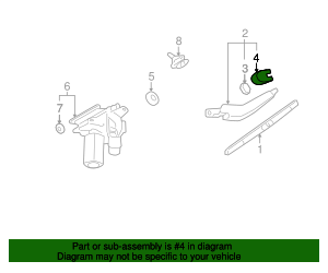 2008-2017 Buick Enclave Cap-Wsw Arm Nut 25800774 | GM Parts Center