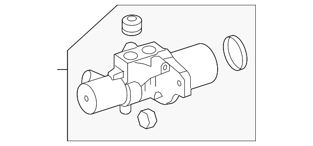 Genuine Master Cylinder for 2014-2018 Mercedes-Benz Part# 212-430-06-01 ...