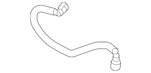 212-430-05-29-64 - Vacuum Hose 2012-2016 Mercedes-Benz | Mercedes-Benz ...