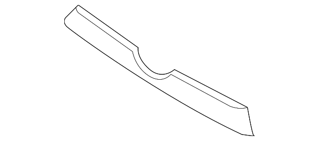 53122-35060 - Upper Molding 2014-2022 Toyota 4Runner | Longo Toyota Parts