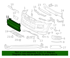2020 Toyota 4Runner Grille Assembly 53101-35110-B0 | Toyota Parts Center