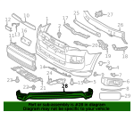 PZ321-35004 - Front Spoiler - 2020-2021 Toyota 4Runner | OEM Genuine ...